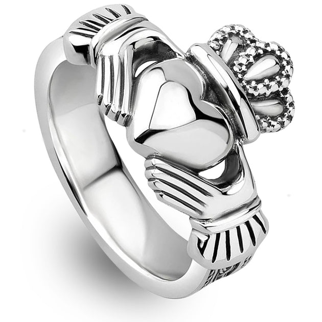 Men's Silver Claddagh Rings | Order a Men's Silver Claddagh Ring Online ...