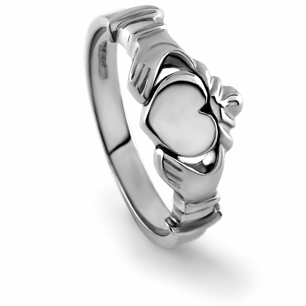 Unisex Silver Claddagh Ring US-BCLAD105– CladdaghRING.com